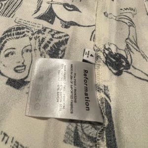 Reformation | Dresses | Reformation Comic Strip Dress | Poshmark